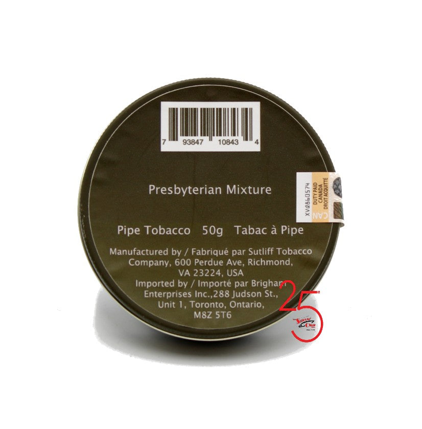 Mac Baren Presbyterian Mixture 50g Pipe Tobacco – TSC
