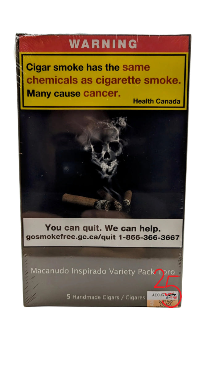 Macanudo Inspirado Toro 5 Sampler Pack – TSC