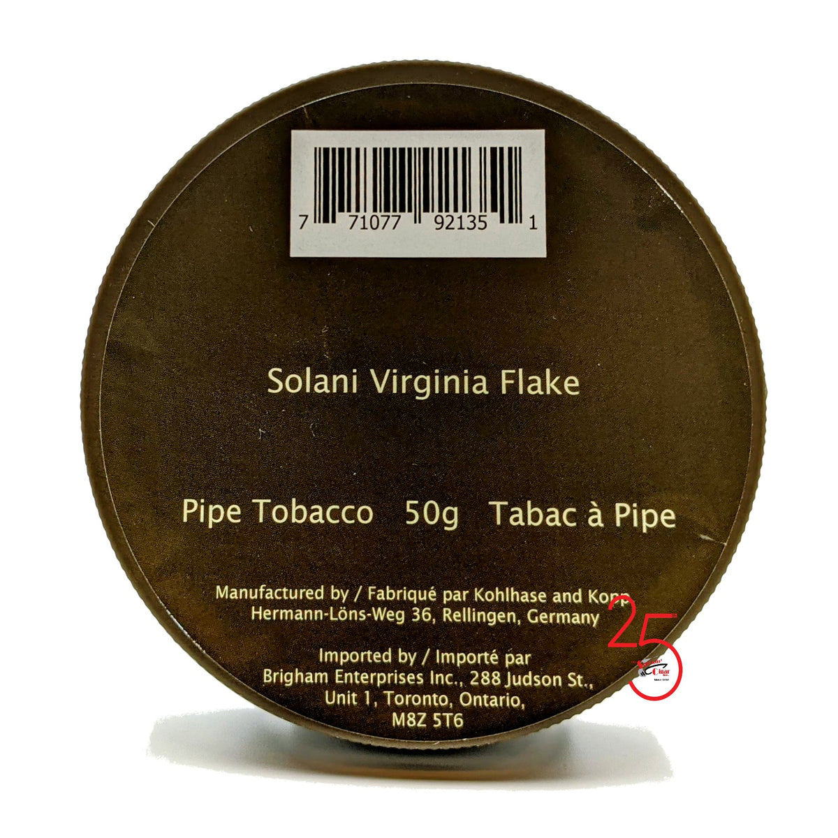Solani Virginia Flake 50g Pipe Tobacco – TSC