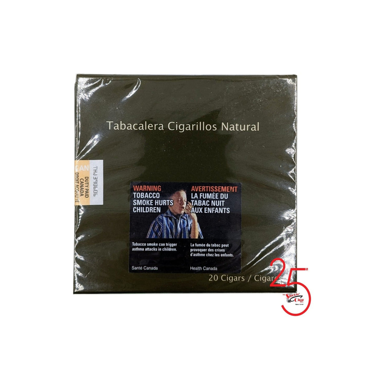 Tabacalera Cigarillos Natural Package of 20 – TSC